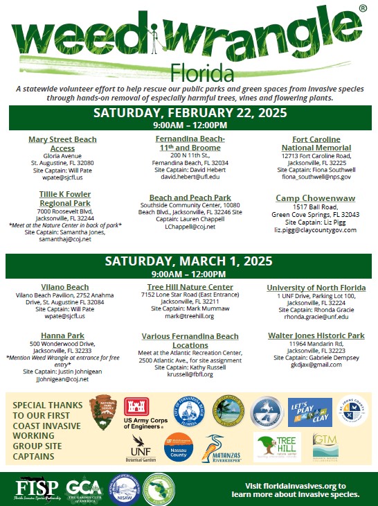 Florida Weed Wrangle Month - Florida Invasive Species Partnership
